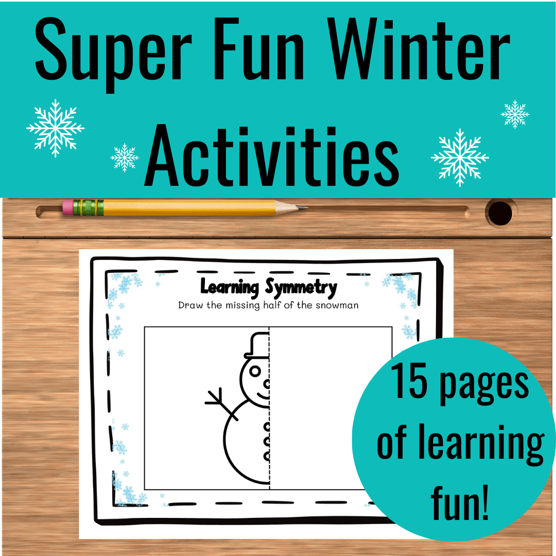 Snowman Winter Activities Printable Pack