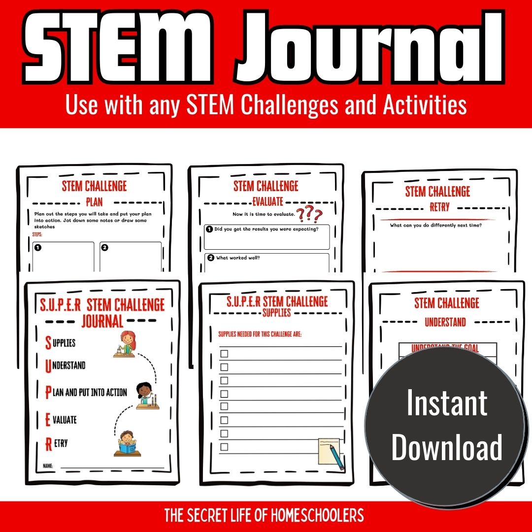 STEM Journal + BONUS STEM Materials