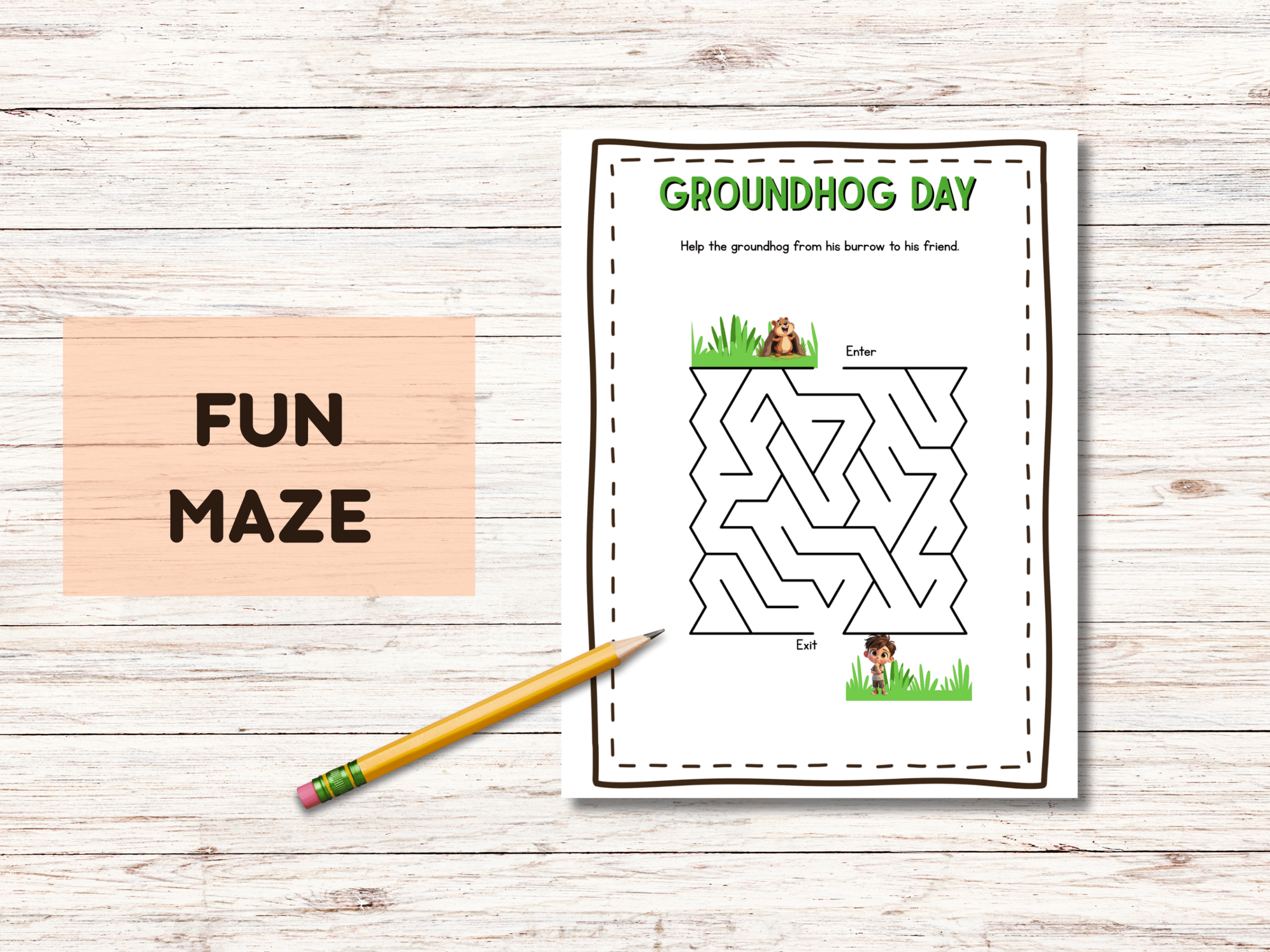 Groundhog Day Fun and Games