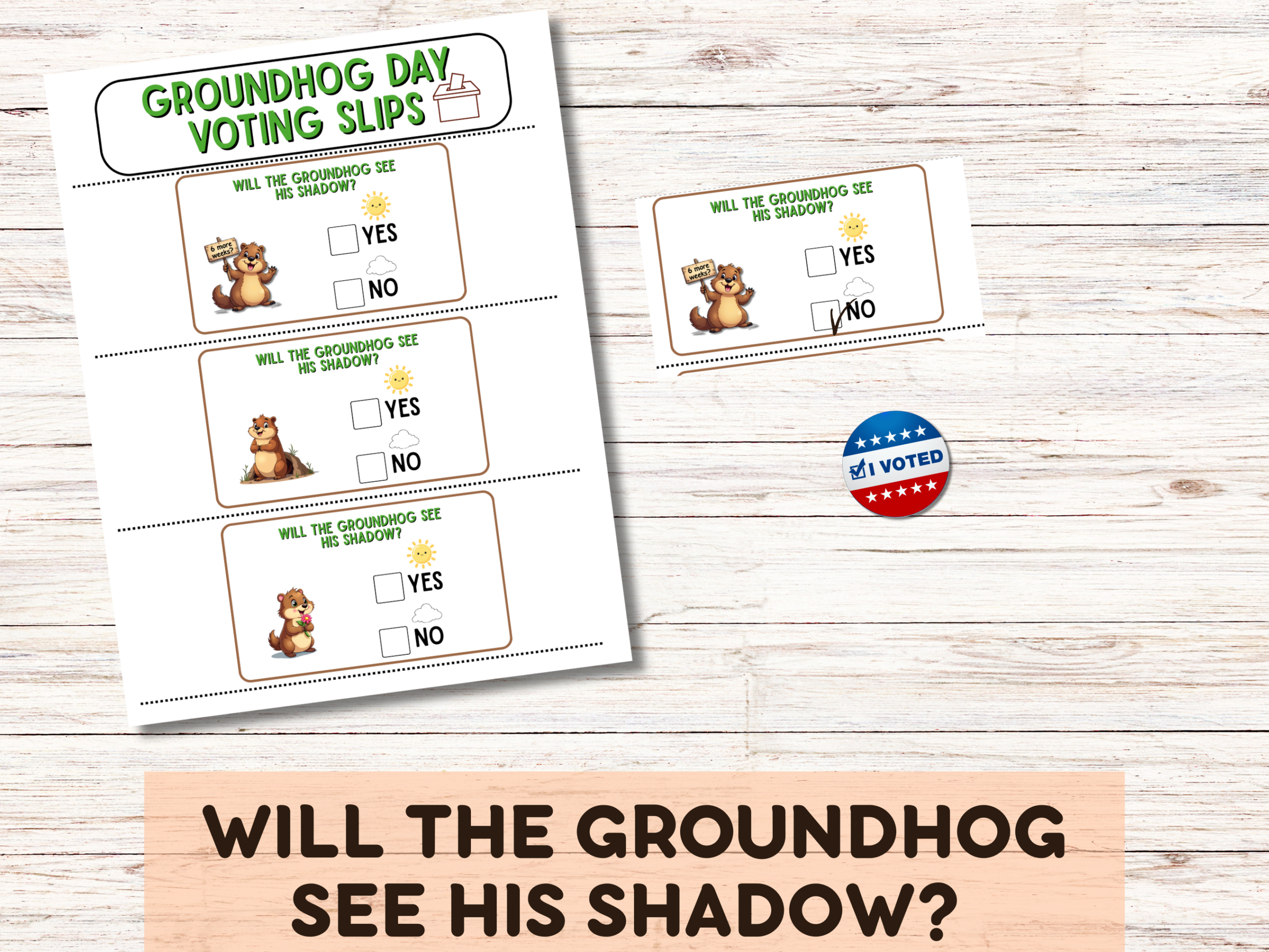 Groundhog Day Fun and Games